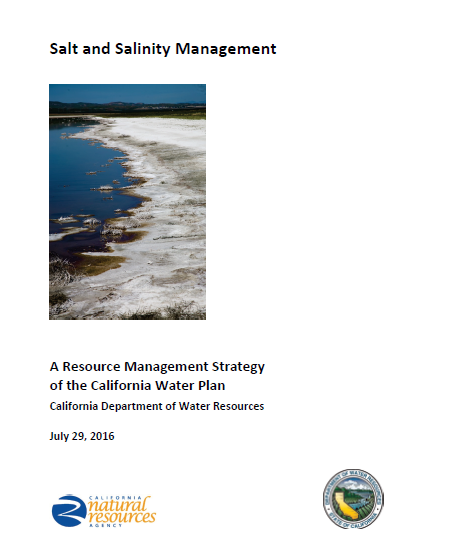 Salt and Salinity Management (Resource Management Strategy ...