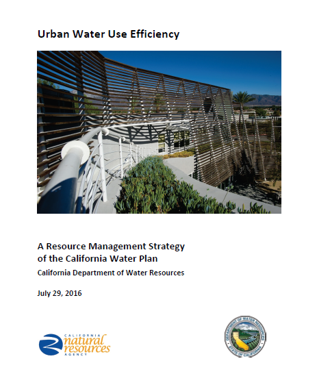 Urban Water Use Efficiency (Resource Management Strategy) – California Water Library