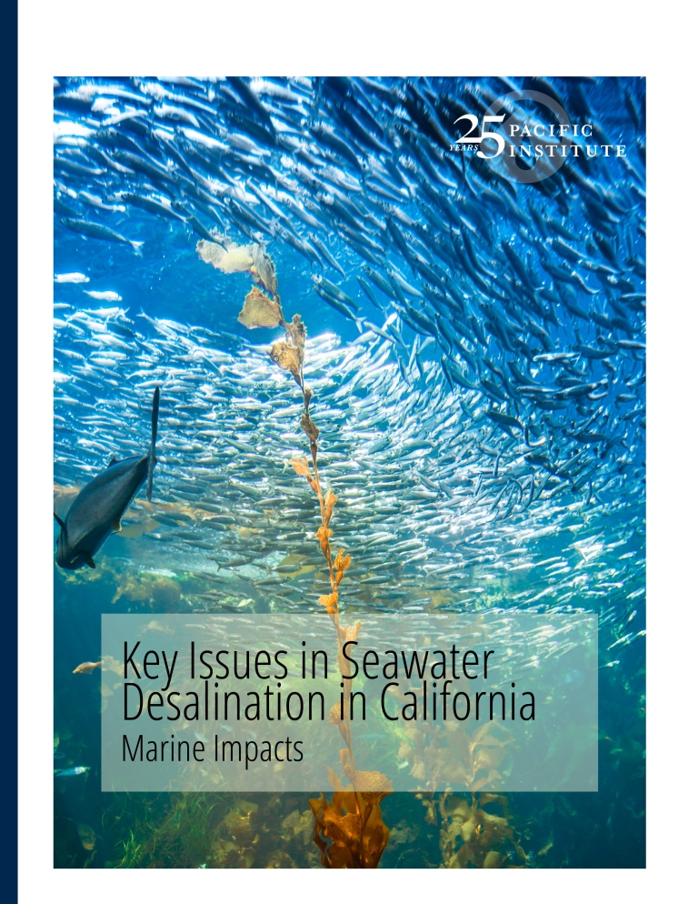 Key Issues in Seawater Desalination in California: Marine Impacts ...
