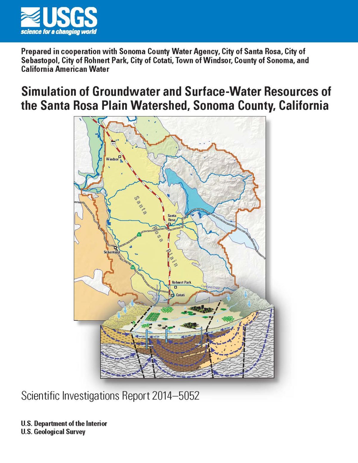 Simulation of Groundwater and Surface-Water Resources of the Santa Rosa ...