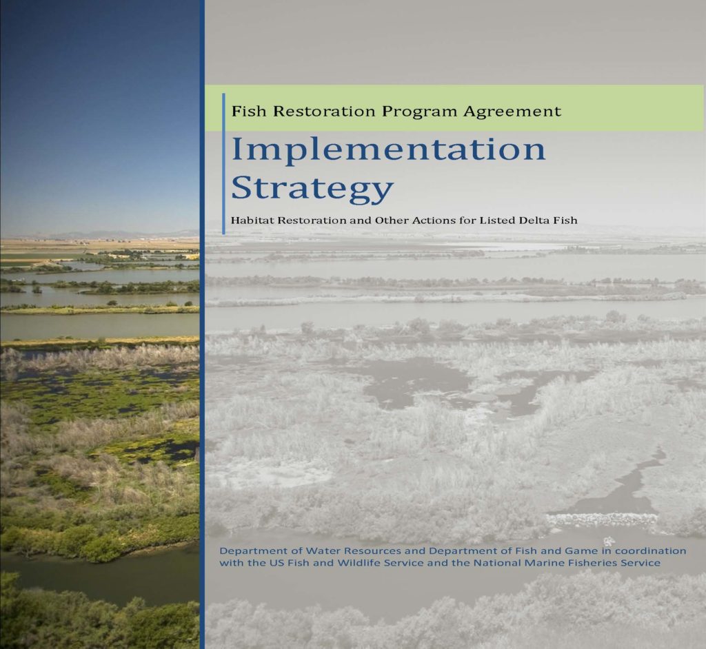 Fish Restoration Program Agreement Implementation Strategy for Habitat ...