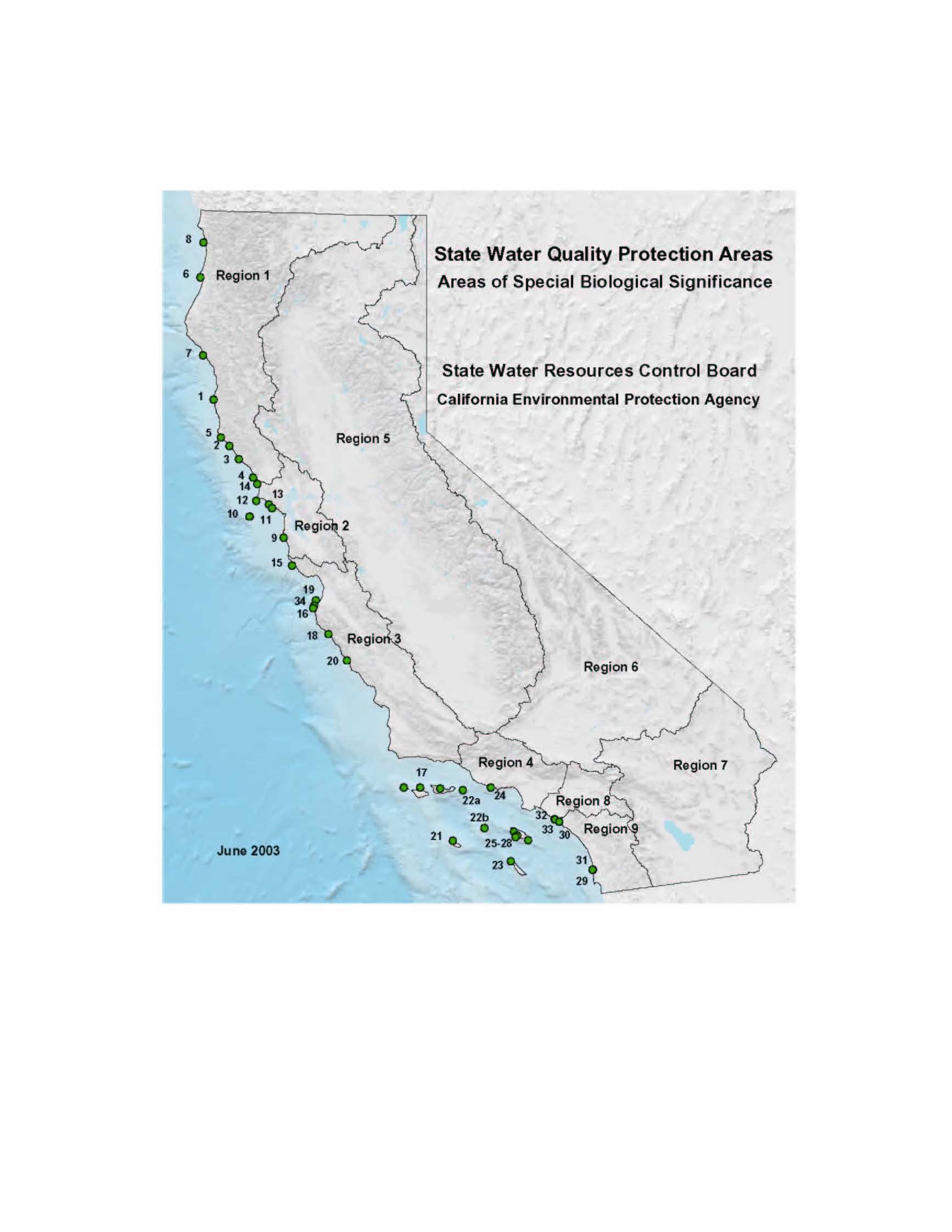 Areas of Special Biological Significance: California’s Marine State ...