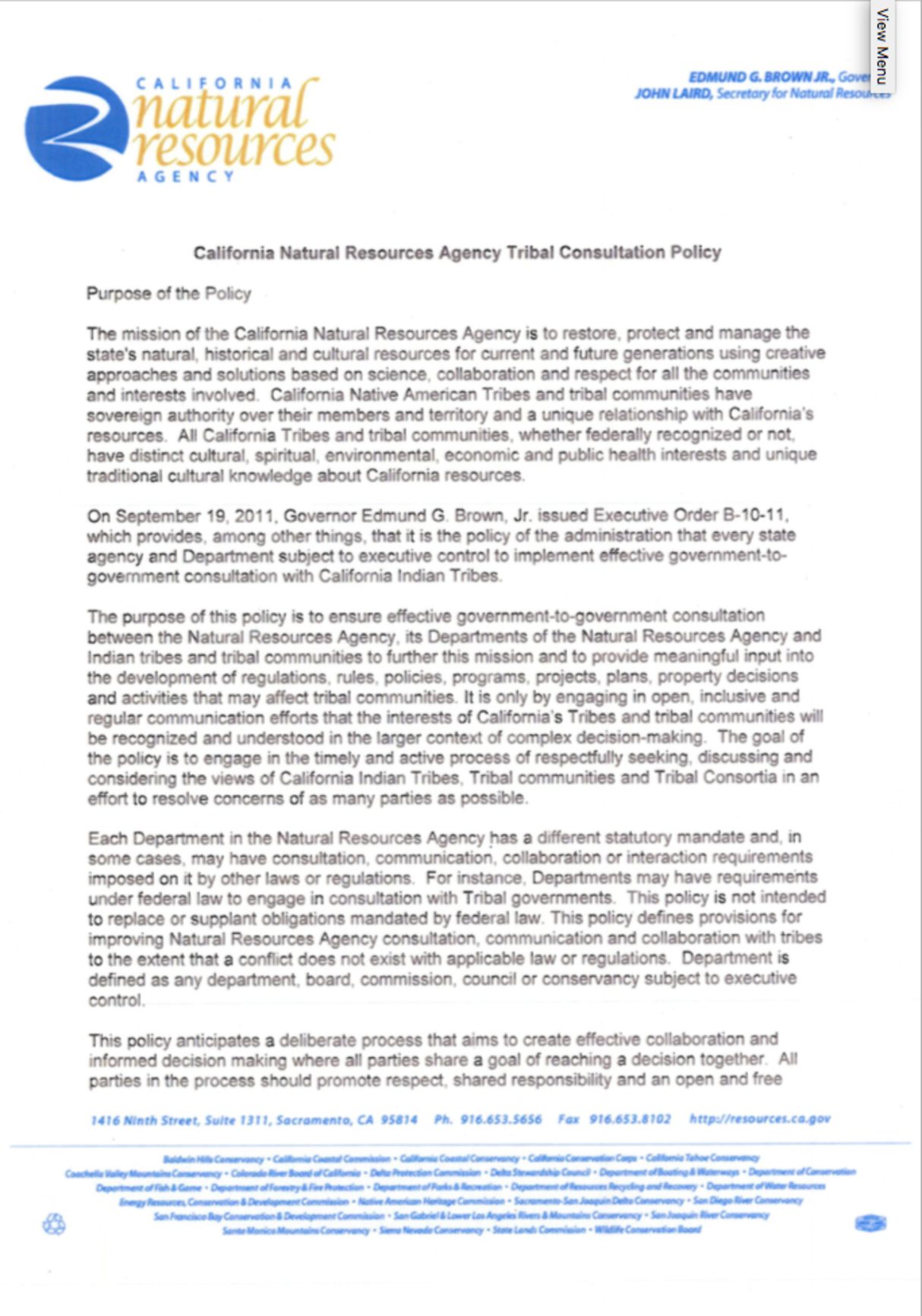 Improving and Sustaining BLM-Tribal Relations (Handbook 1780-1) – California Water Library