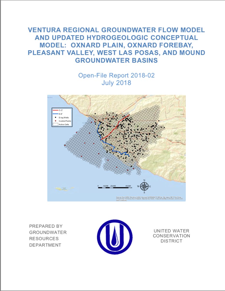 Ventura Regional Groundwater Flow Model and Updated Hydrogeologic ...