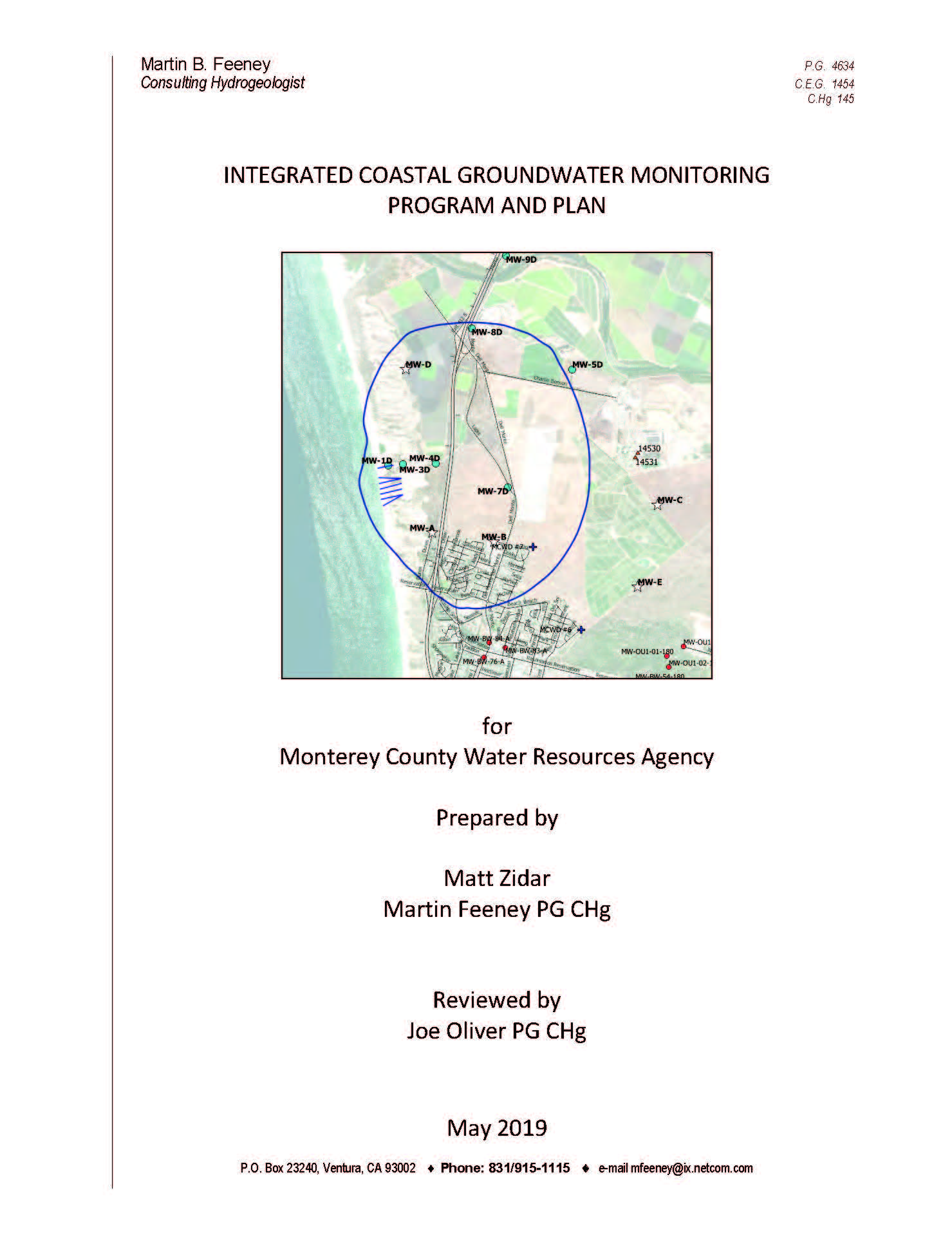Integrated Coastal Groundwater Monitoring Program and Plan – California ...