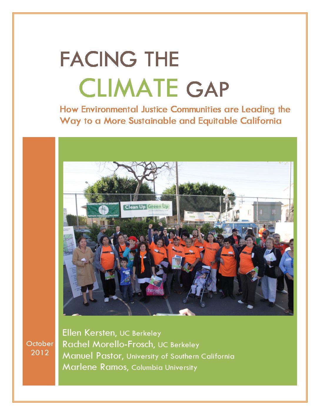 Facing the Climate Gap: How Environmental Justice Communities are ...