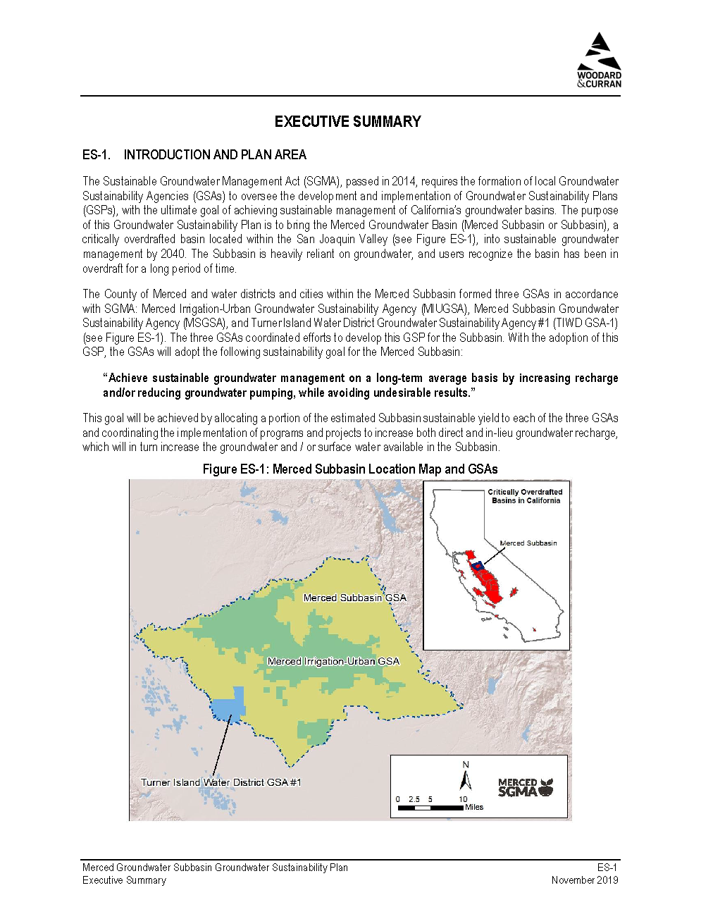 Merced Groundwater Subbasin Groundwater Sustainability Plan ...