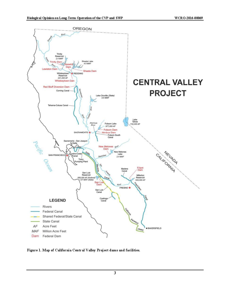 Biological Opinion on Long-term Operation of the Central Valley Project ...