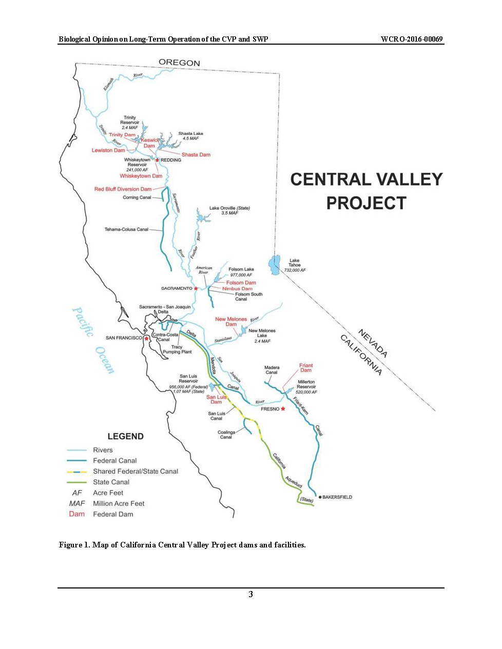 Biological Opinion on Long-term Operation of the Central Valley Project ...