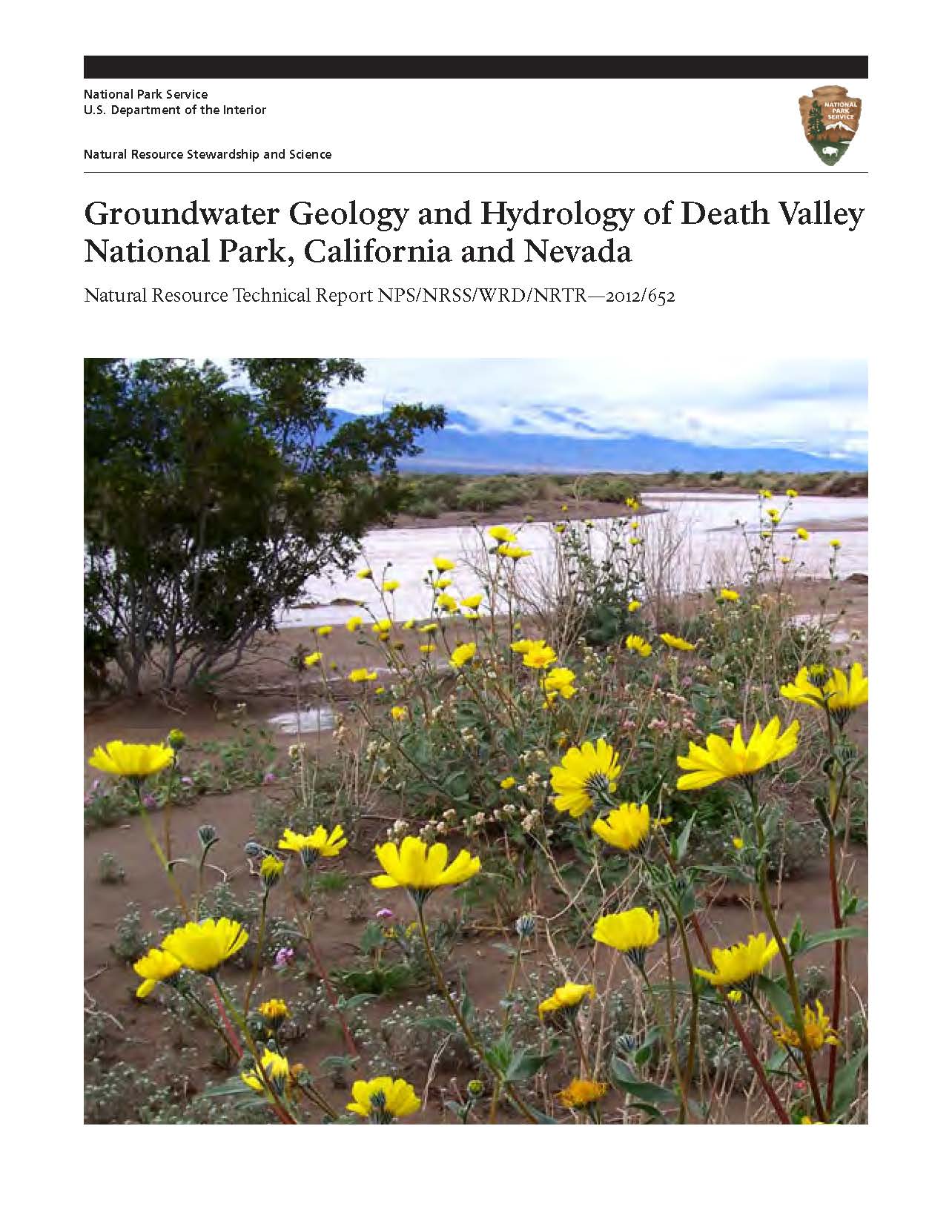 Groundwater Geology and Hydrology of Death Valley National Park ...