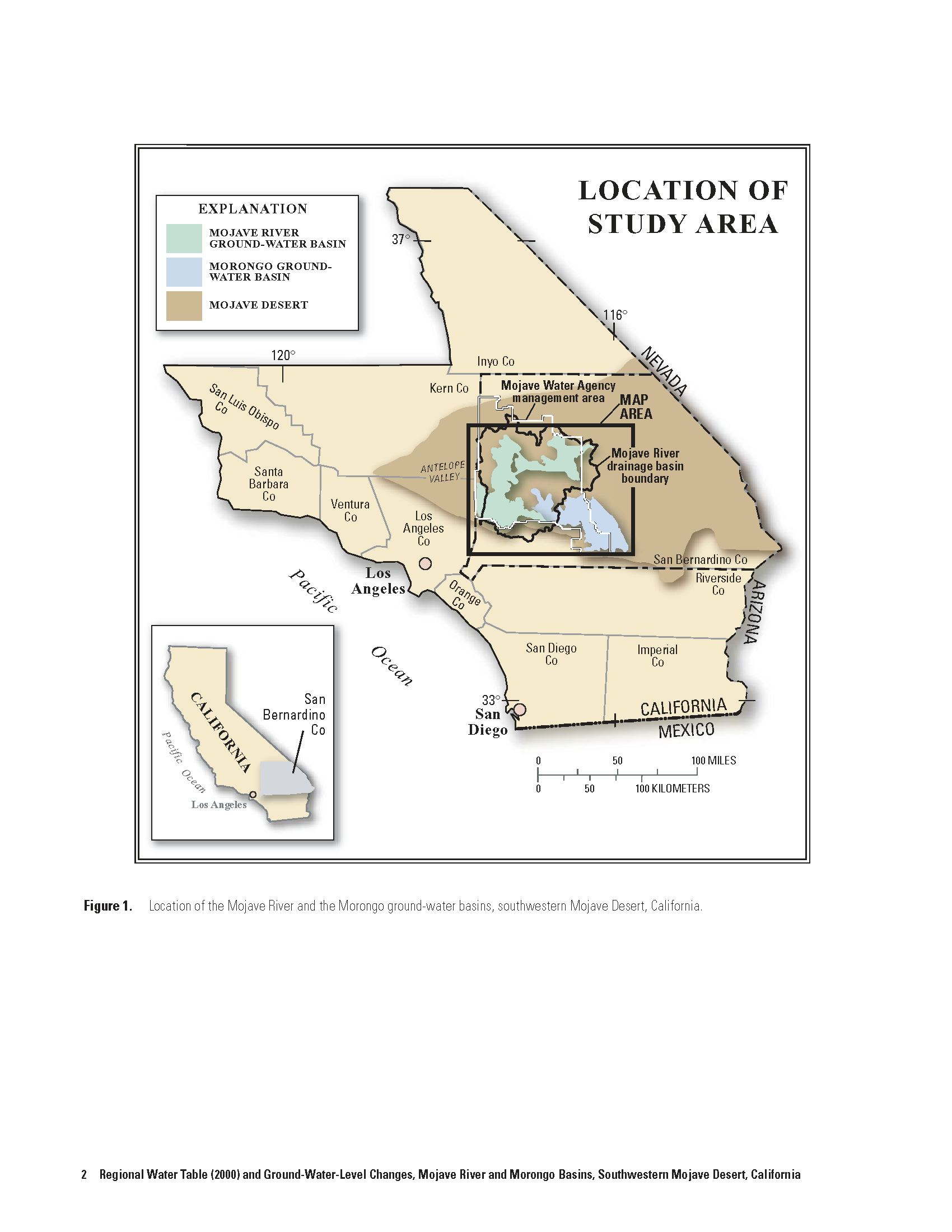 Regional Water Table (2000) and Ground-Water-Level Changes in the ...