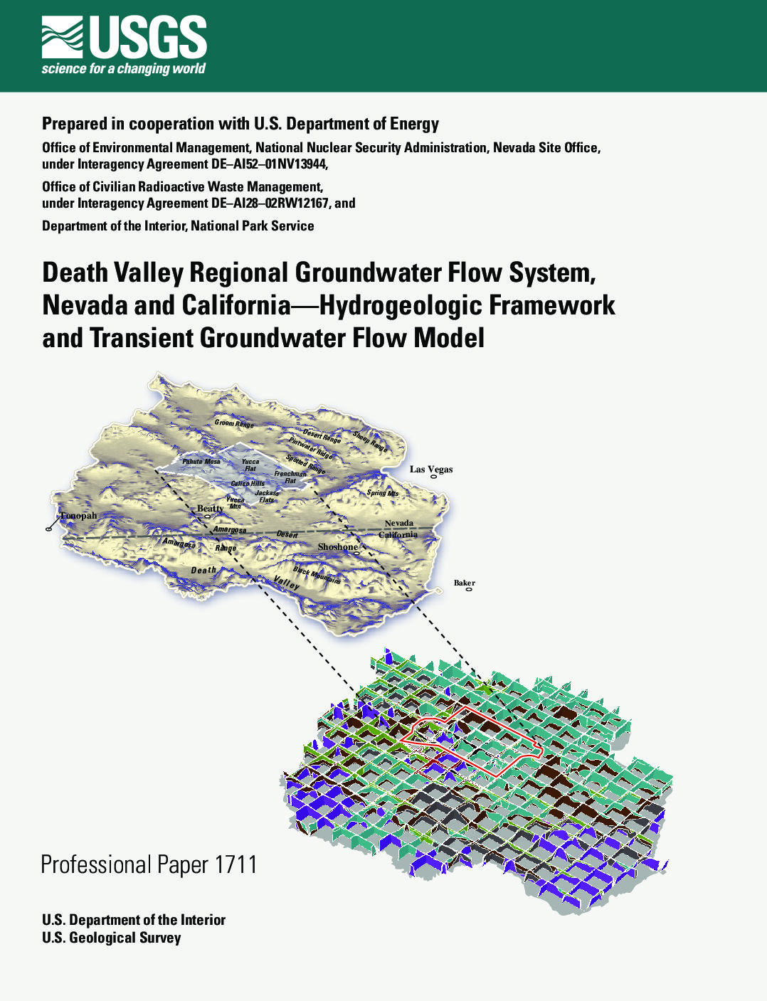 Death Valley regional groundwater flow system, Nevada and California ...