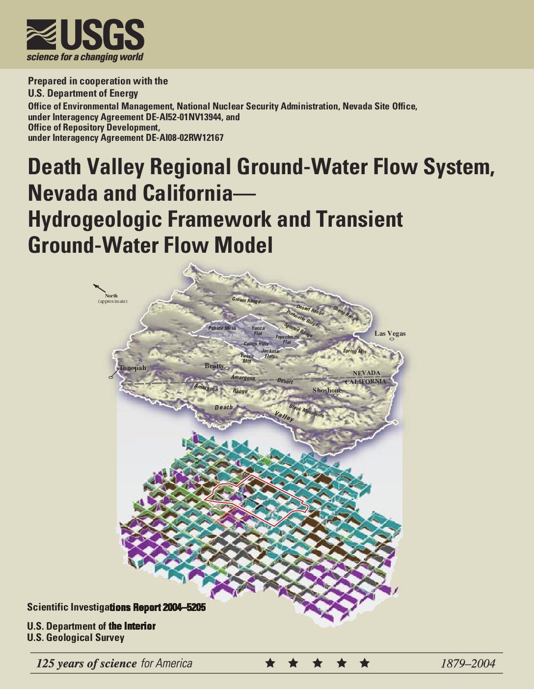 Hydrologic Components for Model Development, Chapter C of Death Valley ...