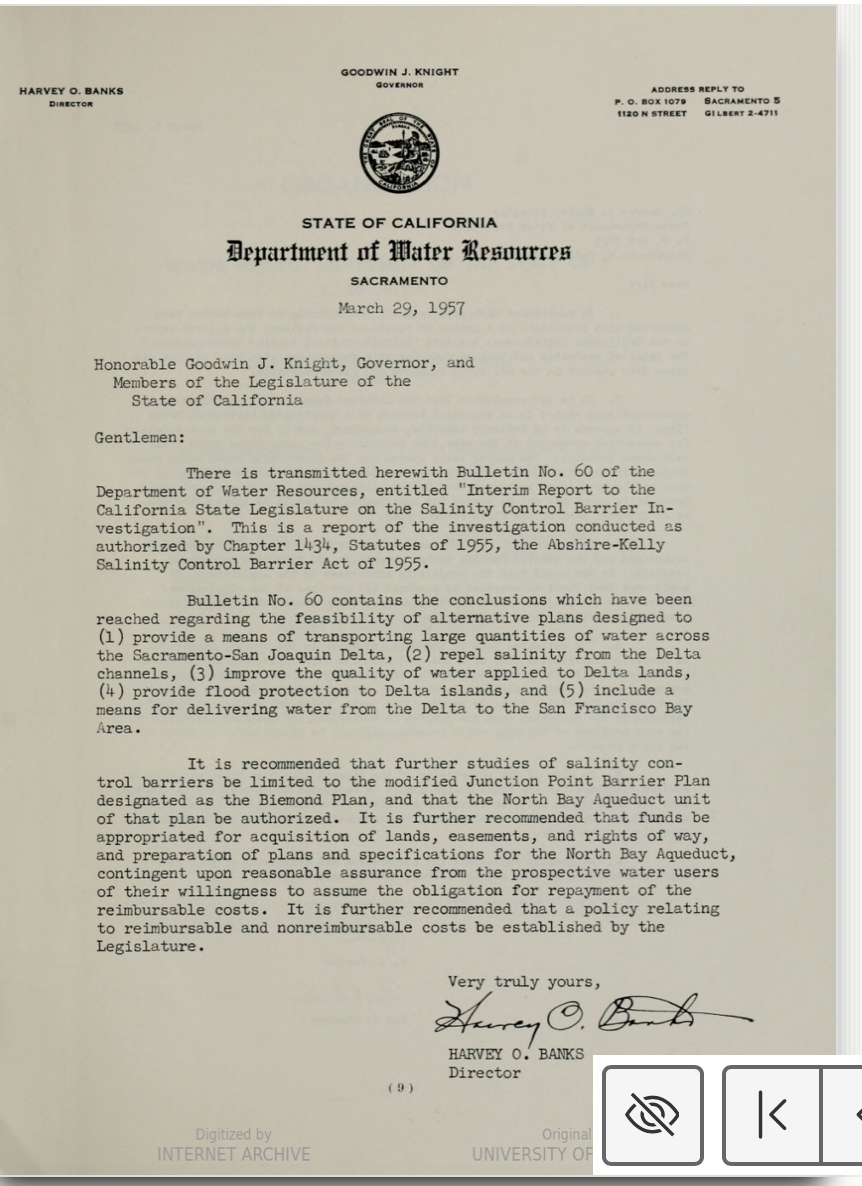 Bulletin No. 60, Report to the California State Legislature Pursuant to ...